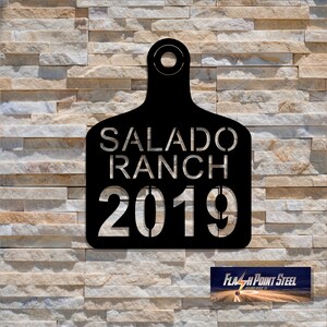 Cattle Tag for Cows, Pigs, Chicken, Tagging Cattle Farm House Table ...