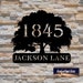 Tree Home Address Number, Address Sign, Custom Address Number, Indoor ...