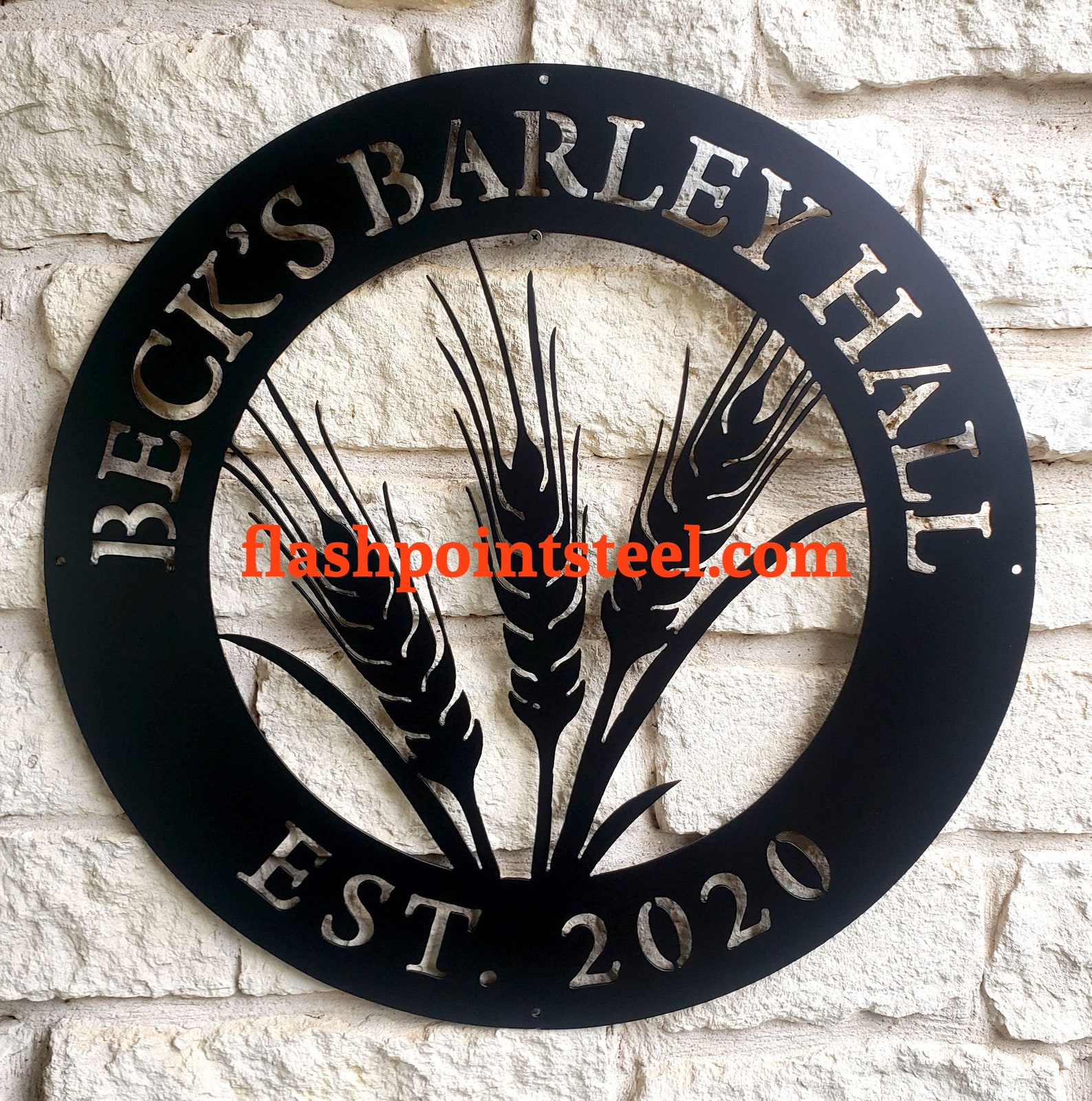 Wheat field custom sign Entrance sign Farmer sign | Etsy