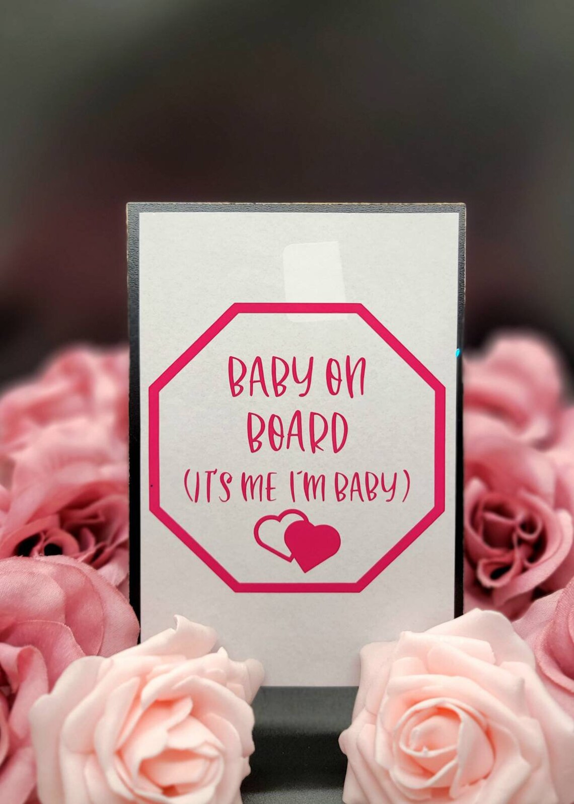 Baby on Board It's Me I'm Baby Vinyl Decal Sticker | Etsy