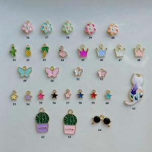 Custom Gold Charm Necklace, Non Tarnish Waterproof Paperclip Charm ...