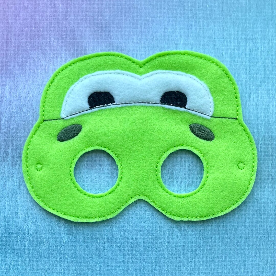 Video Game Dinosaur Costume Felt Mask, Yoshi Costume, Yoshi Mask, Party ...