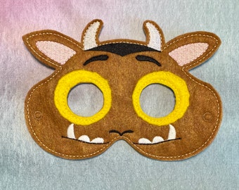 Gruffalo Inspired Felt Mask, Costume for Children - Etsy