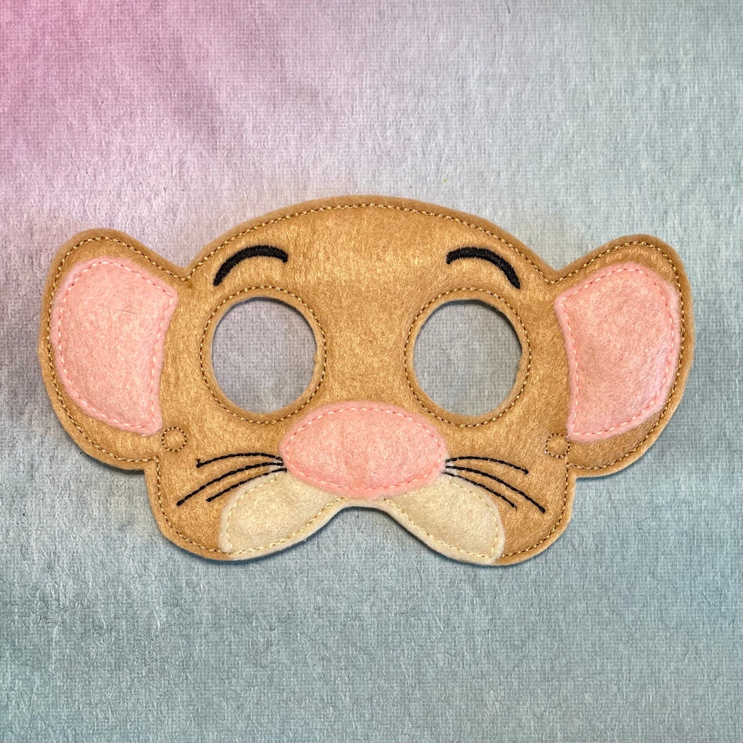 Gruff Mouse Felt Mask, Gruff Mouse Mask, Pretend Play Mask, Dress up ...