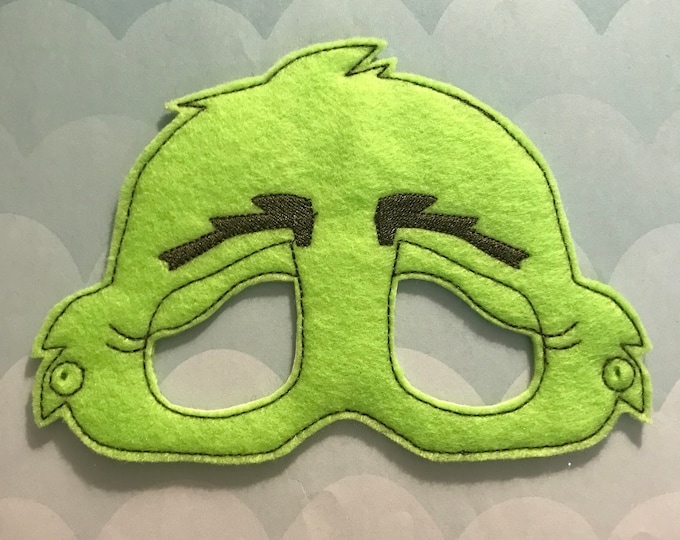 Mean One Mask, Mean One Costume, Felt Mask, Costume Mask, Christmas ...