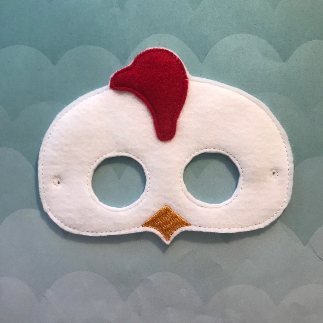 Chicken Felt Mask - Etsy