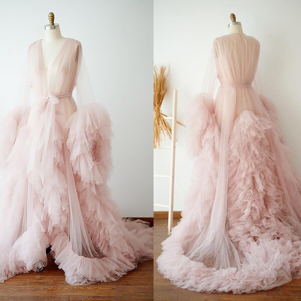 Tulle Robe - Etsy