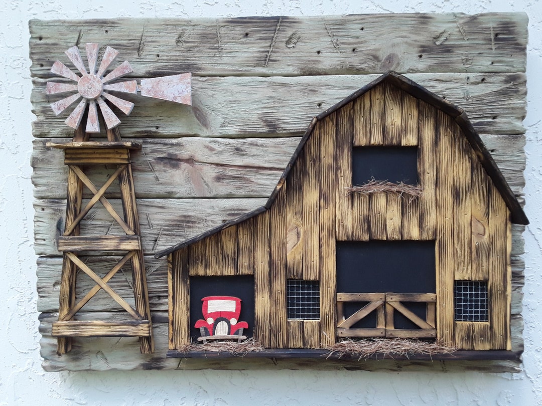 Old Barn-barn Wall Art-barn Wall Decor-country Decor-farmhouse Wall ...