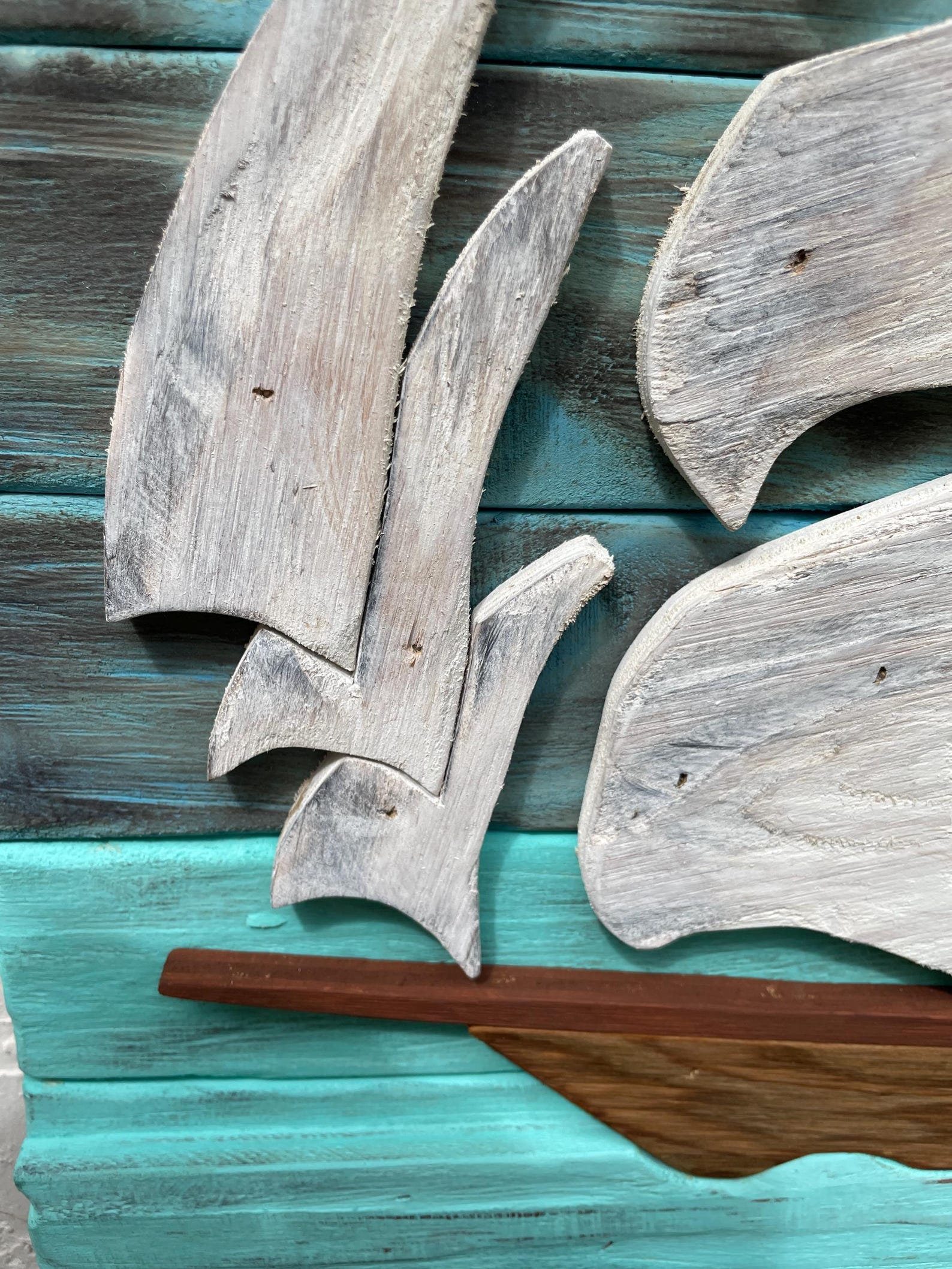 Wood Sail Ship-pirate Ship-distressed Wood Sail Ship-nautical Decor ...