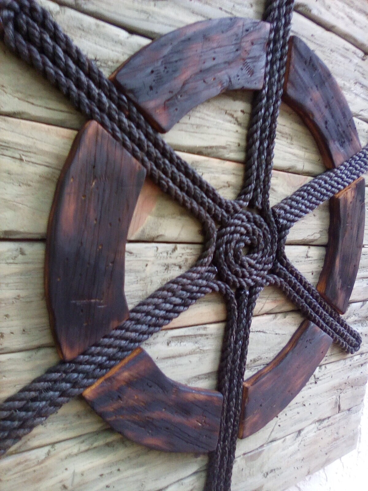 Ship Wheel-rope Ship Wheel-nautical Decor-nautical Art-rustic - Etsy