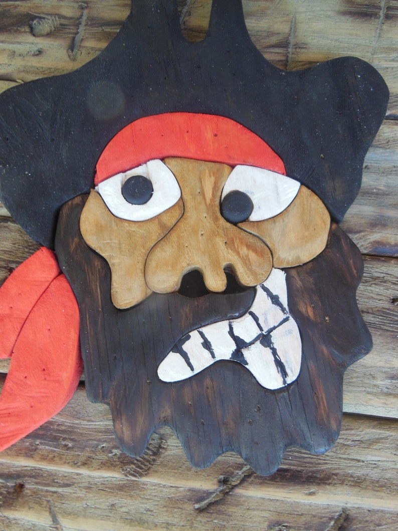 Pirate-pirate Sign-pirate Art-pirate Decor-pirate Flag-rustic - Etsy