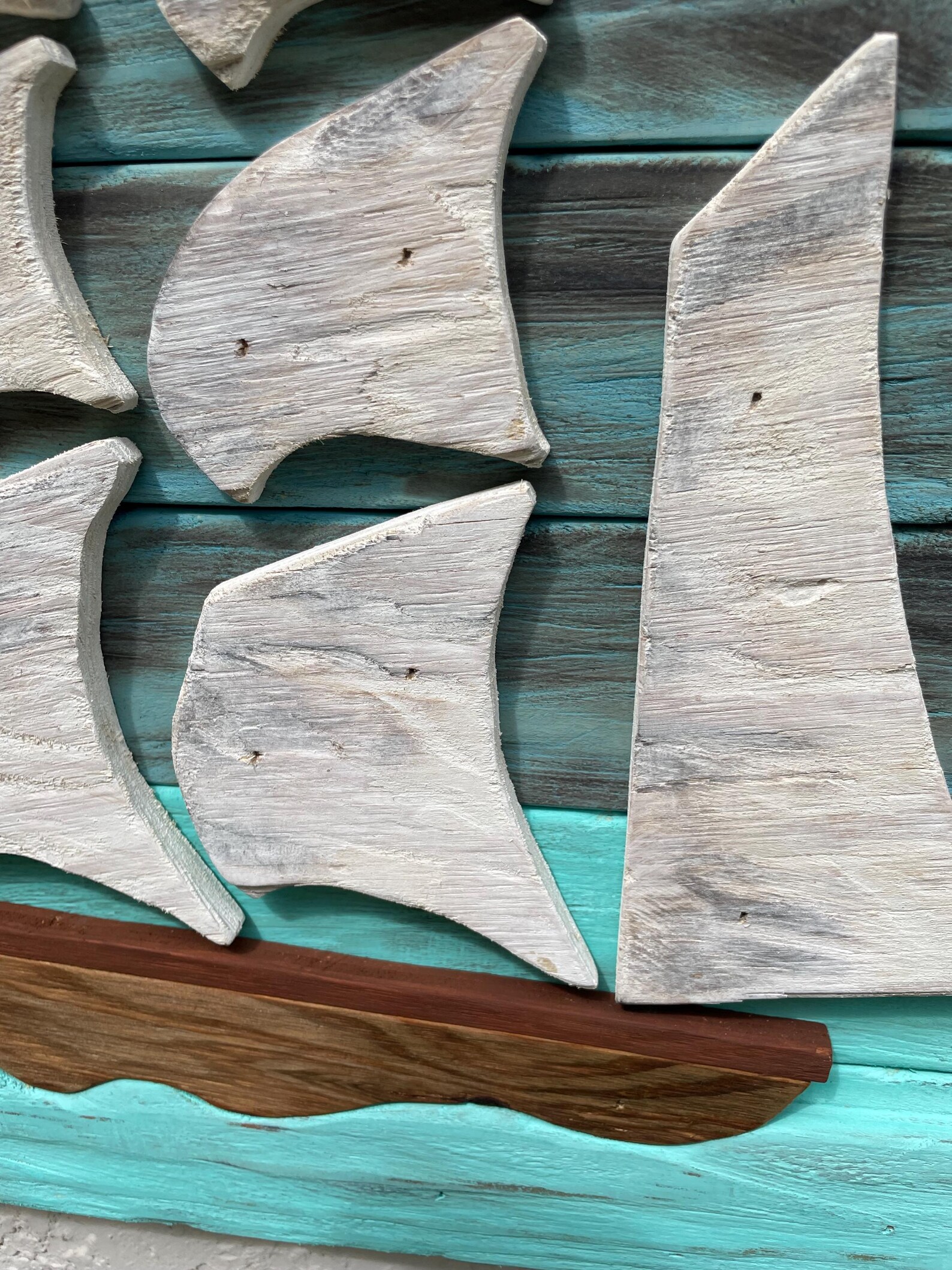 Wood Sail Ship-pirate Ship-distressed Wood Sail Ship-nautical Decor ...