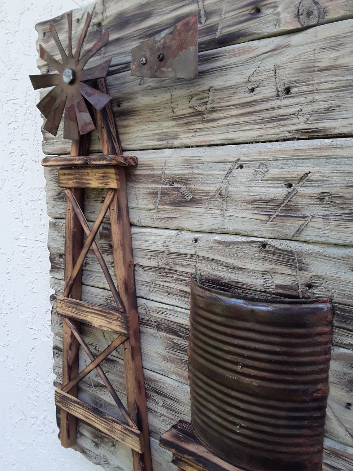 Windmill-rustic Windmill-windmill Wall Art-windmill Decor-country ...