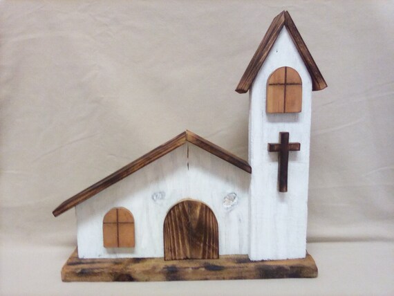 Wooden Church-wood Church-rustic Wooden Church-wood | Etsy