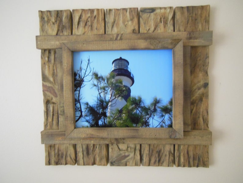 Rustic Wood Frame-barn Wood Frame-weathered Wood Frame-distressed Wood ...