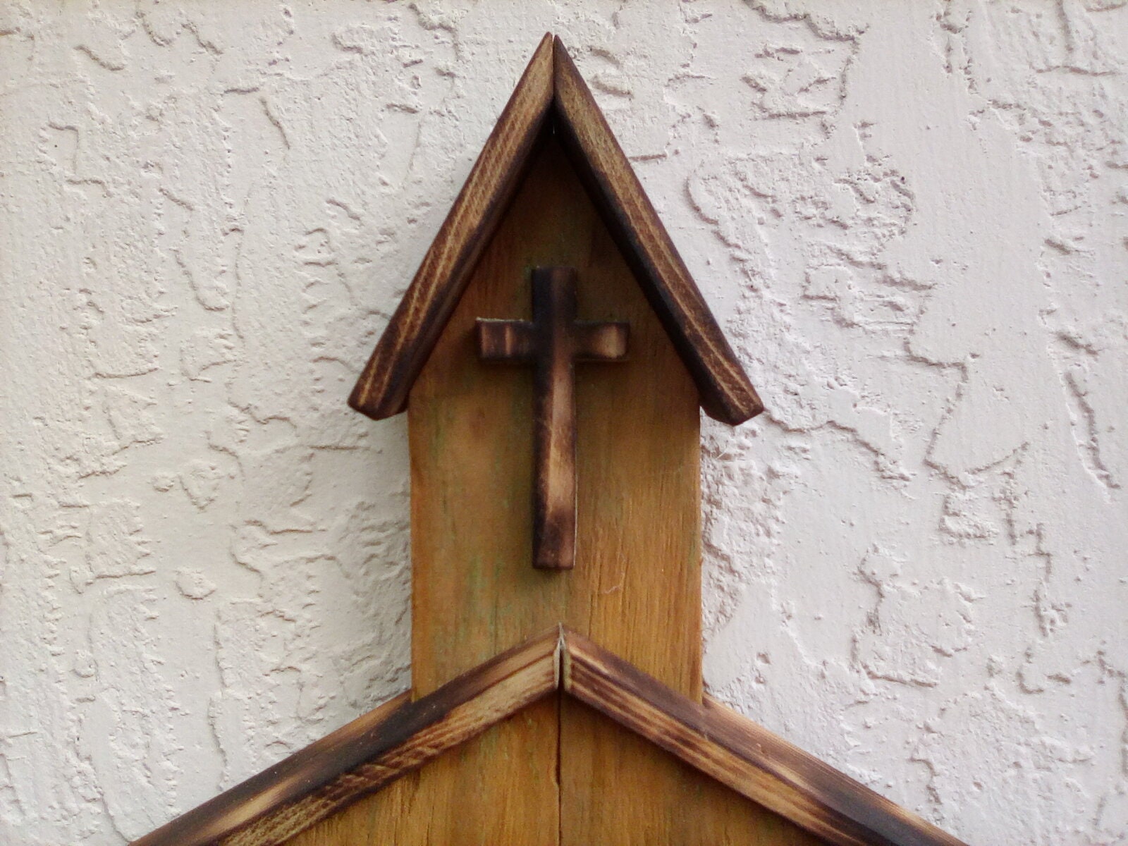 Wooden Church-wood Church-rustic Wooden Church-wood - Etsy UK