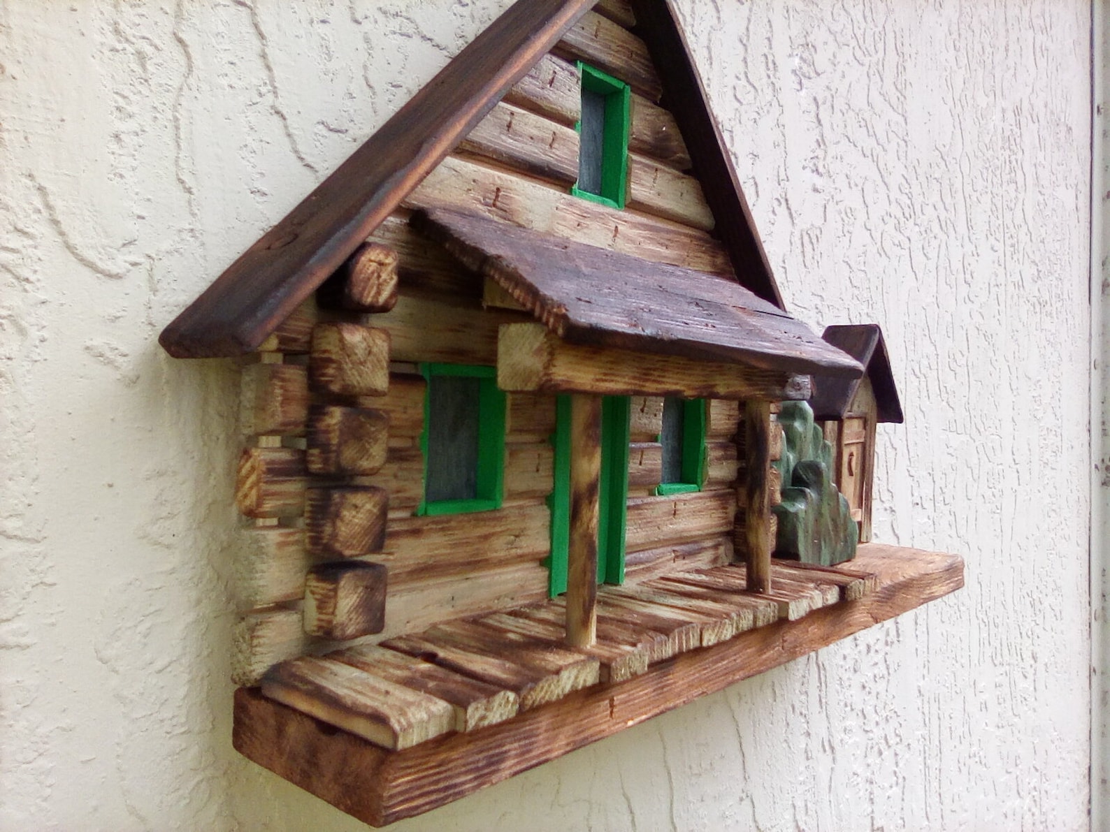 Log Cabin-log Cabin Art-log Cabin Wall Decor-rustic Log Cabin-american ...