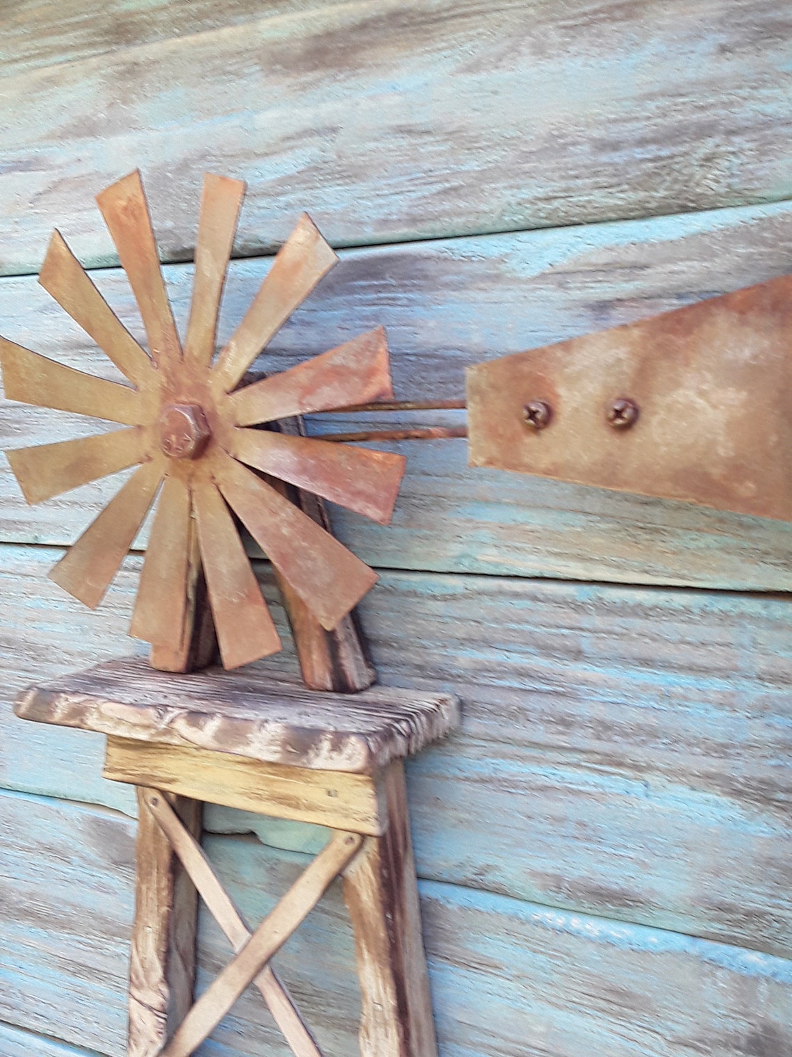 Windmill-rustic Windmill-windmill Wall Art-windmill Decor-country ...