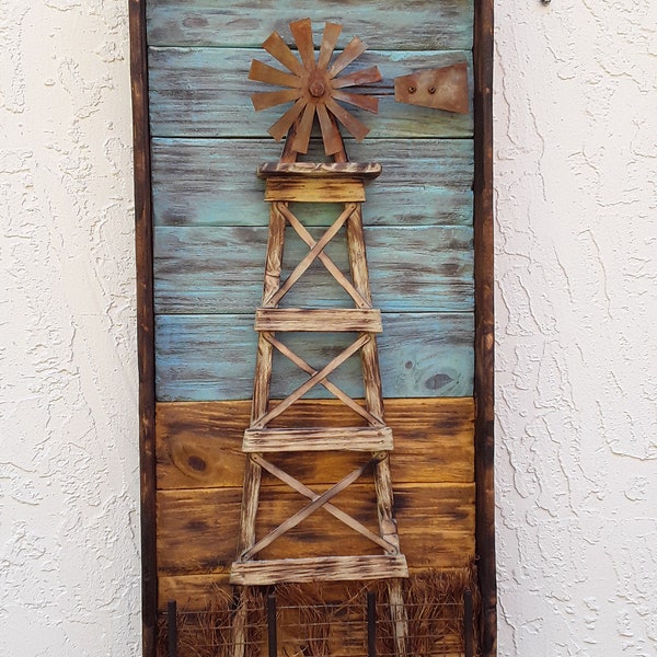 Rustic Windmill - Etsy
