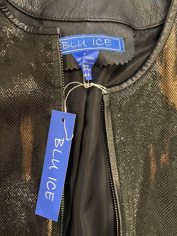 2000's Blu Ice Soft Leather Jacket - Gem