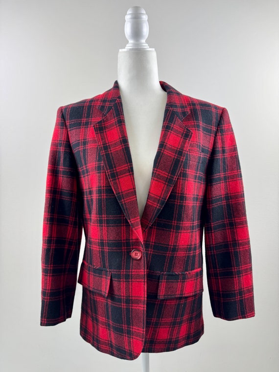 vintage 80s plaid - Gem