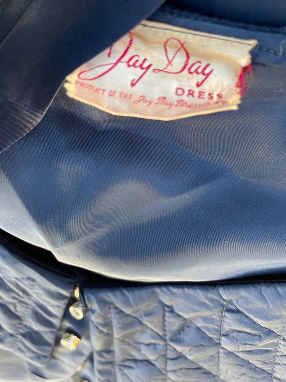 1950s Jay Day Black Jacket with Skirt - Gem