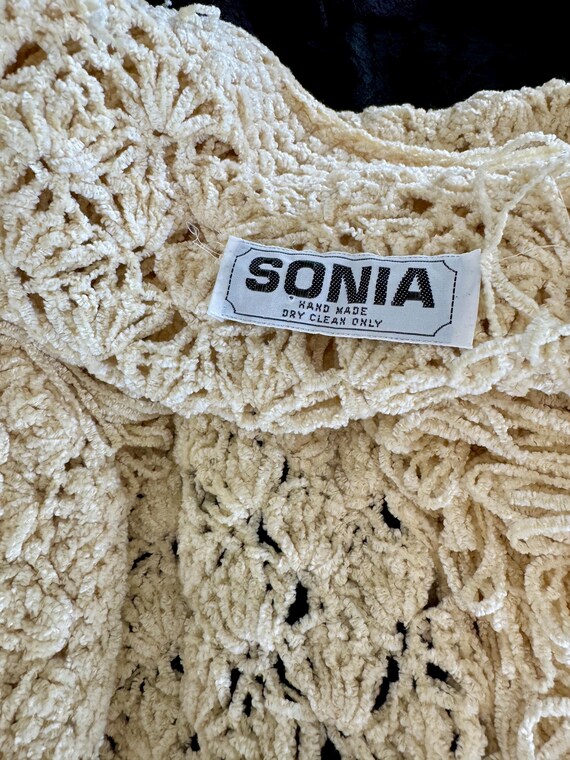 Early 2000s SONIA Hand Knit Sweater - Gem