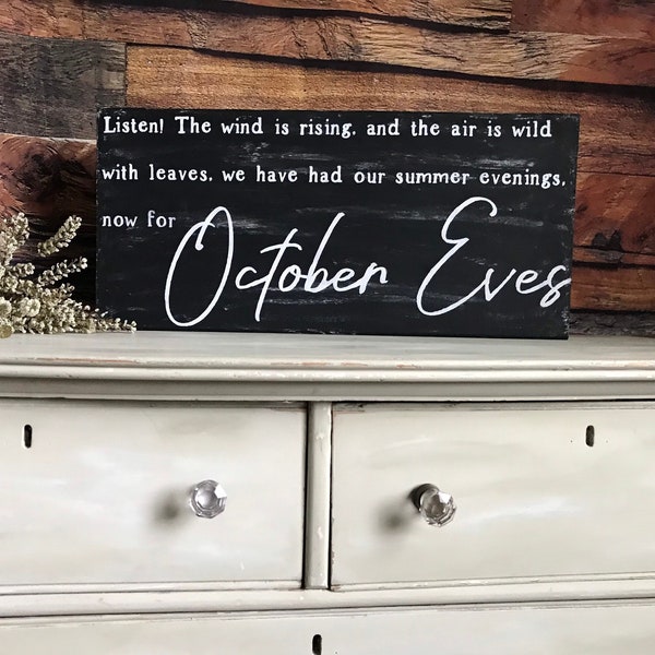 Halloween Signs - Etsy