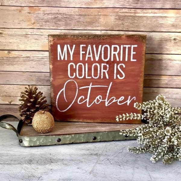Fall Wood Sign - Etsy