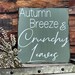 Rustic Fall Wooden Sign / Sage Green Fall Sign Decor / Autumn - Etsy