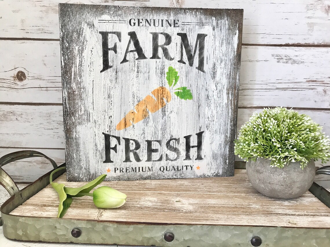 Easter Carrot Sign / Garden Sign Decor / Gardening Gift / - Etsy