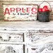 Fall Apple Sign Decor Antique Style Chippy Sign Apples 5 - Etsy