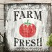 Tomato Sign / Kitchen Veggie Wood Sign / Farm Freah Tomatoes / - Etsy