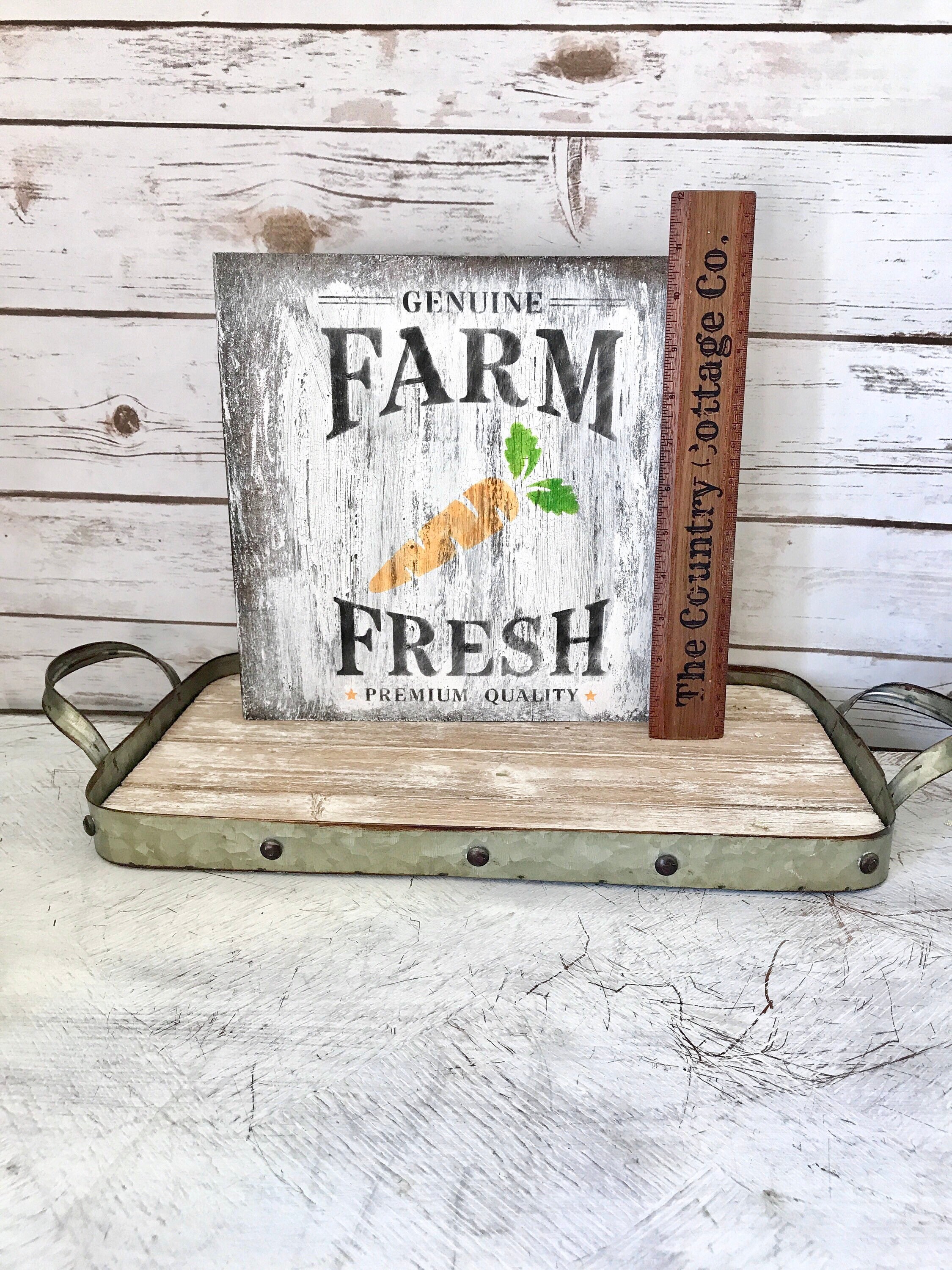 Easter Carrot Sign / Garden Sign Decor / Gardening Gift / Vegetable ...