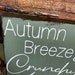 Rustic Fall Wooden Sign / Sage Green Fall Sign Decor / Autumn - Etsy