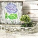 Botanical Sign / Hydrangea Sign / Vintage Floral Sign / Nursery Sign ...