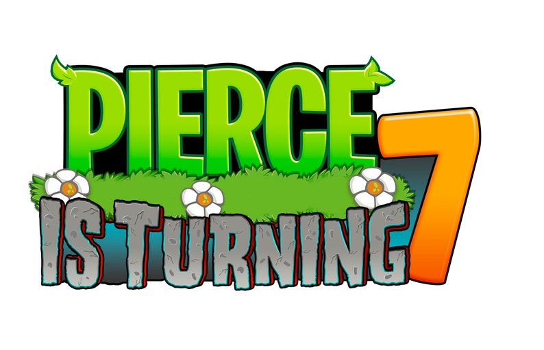 Logo Personalizado Plants vs Zombies | Etsy