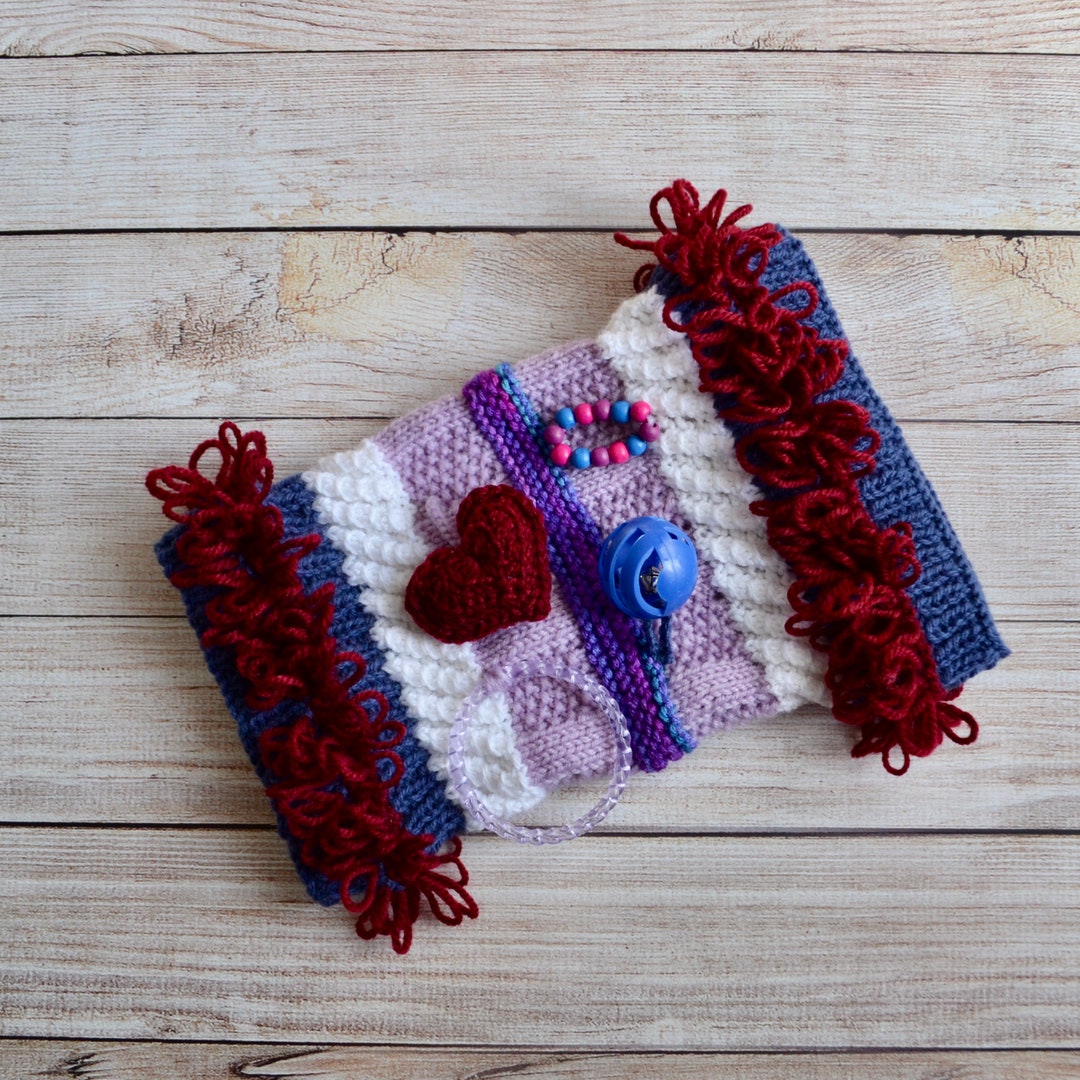 Twiddlemuff for Alzheimer's, Sensory Muff for Dementia, Fidget Muff ...