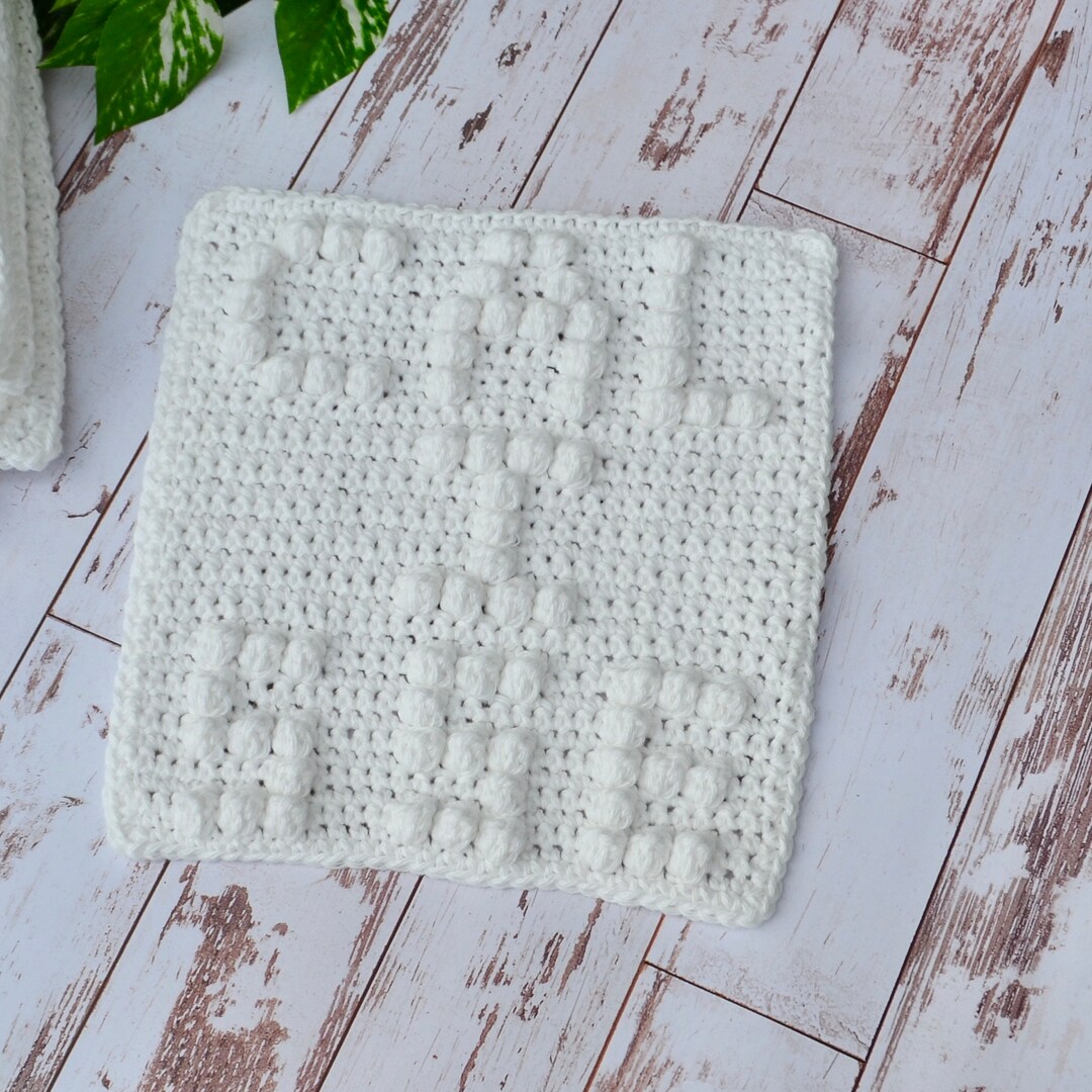 Crochet Pattern, Swear Word Washcloth, Lavette à Jurons Québecois ...