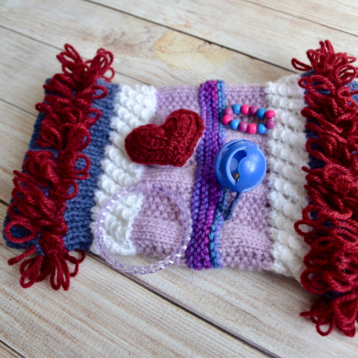 Twiddlemuff for Alzheimer's, Sensory Muff for Dementia, Fidget Muff ...