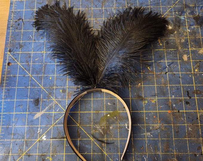 Black Moth Antennae Headband / Mothman / Cosplay / Fairy / Cryptid ...