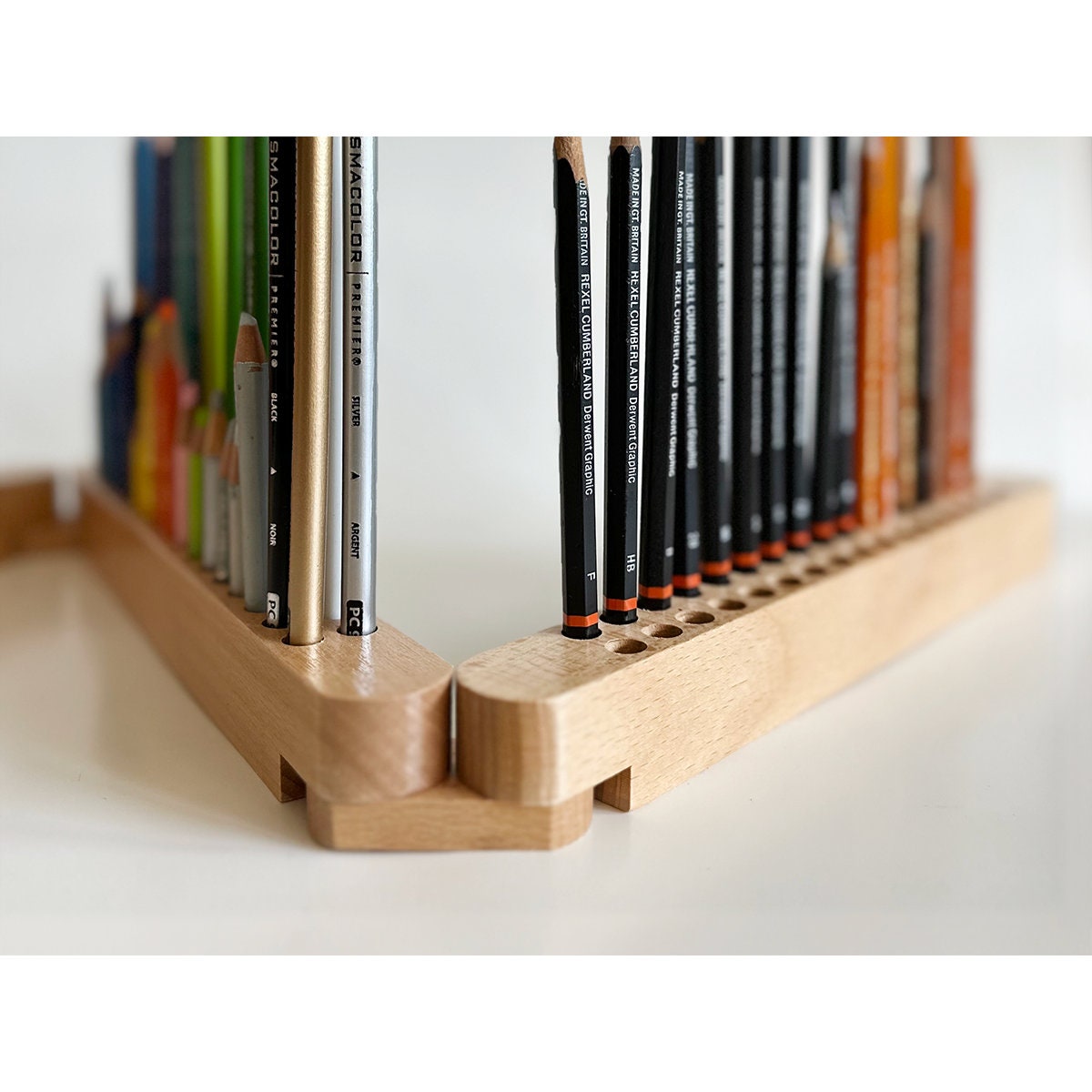 Foldable Pencil Holder for up to 102 Pencils - Etsy