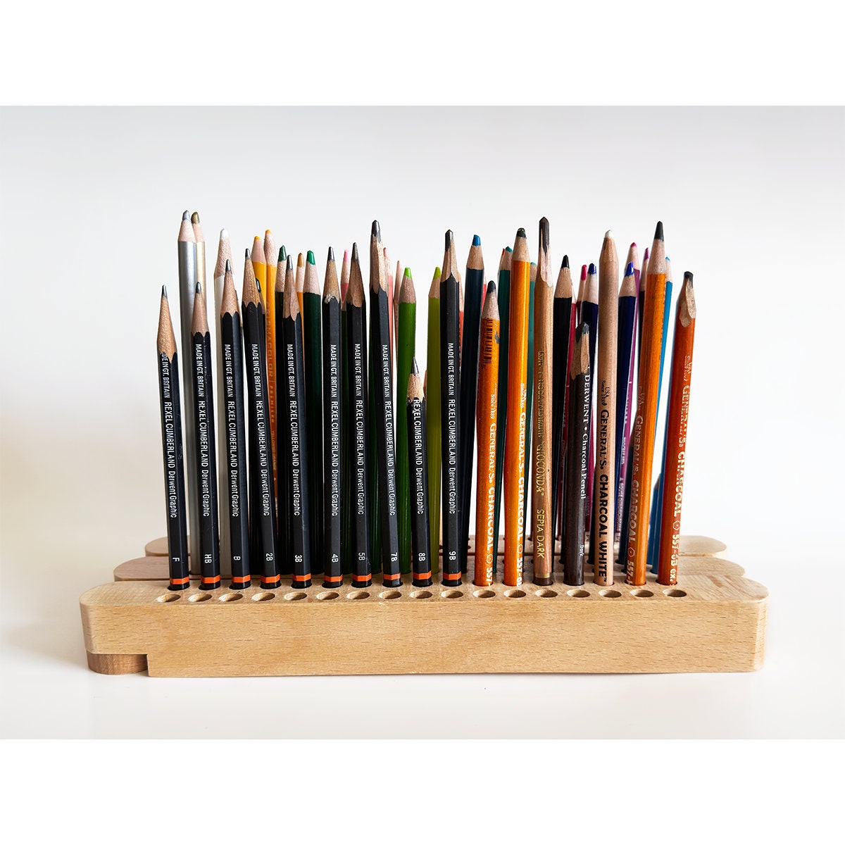 Foldable Pencil Holder for up to 102 Pencils - Etsy