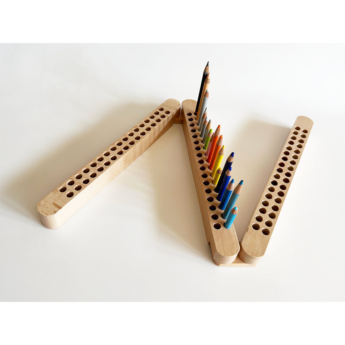 Foldable Pencil Holder for up to 102 Pencils - Etsy