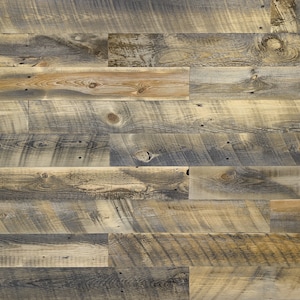 Rustic Reclaimed Wood Wall Planks - Free Shipping - 20 Sq Ft per Bundle ...