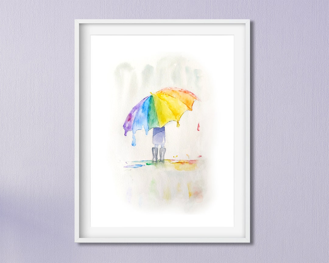 Watercolor Nursery Art, Nursery Wall Art, Children Illustration, Baby ...
