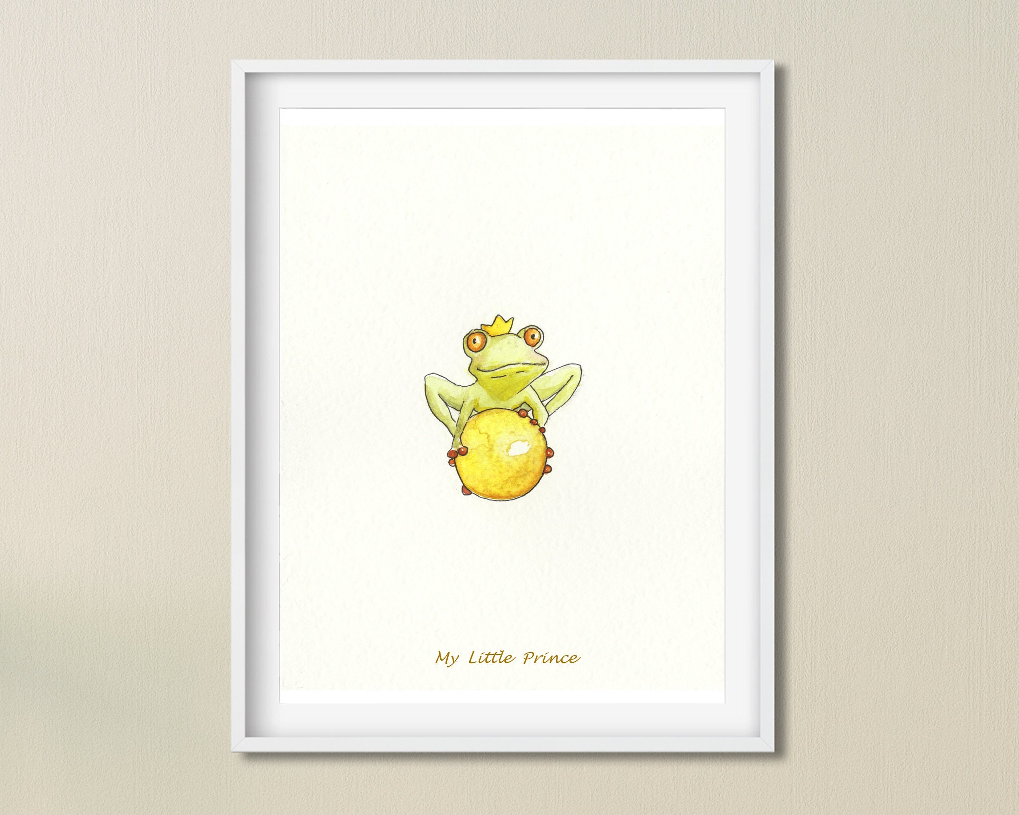 Nursery Animal Printable, Kids Wall Art Printable, Nursery Watercolor ...