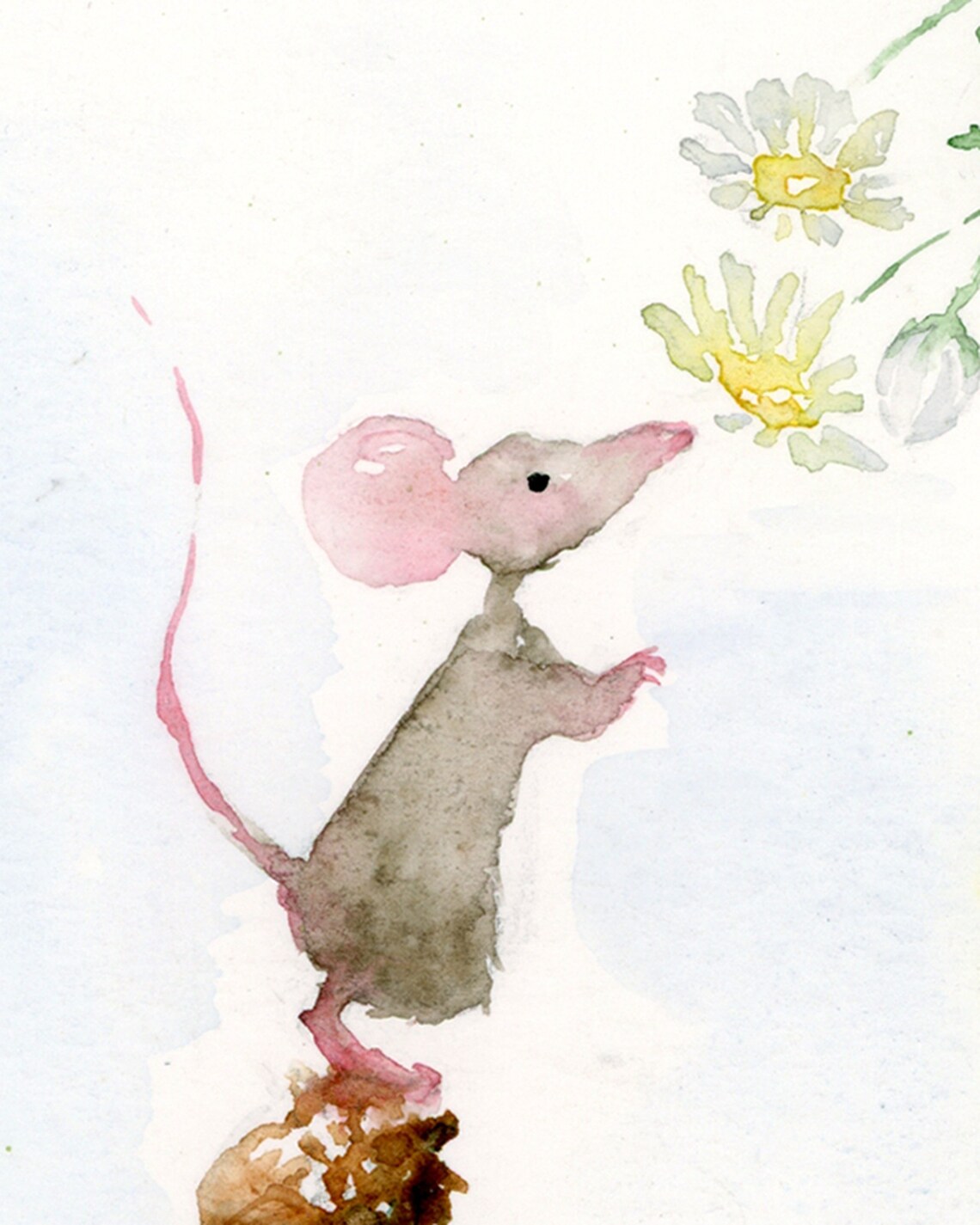 Nursery Animal Print Mouse Wall Art Nursery Wall Art Kids - Etsy