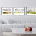 Landscape Print Set of 3, Landscape Painting Prints, Wall Gallery Set ...