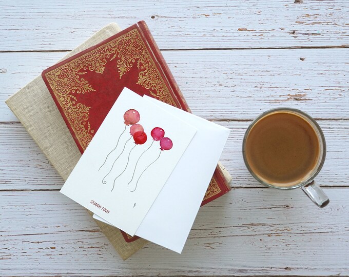 Rosh Hashanah Cards to Color. 3 Coloring Pages of Shana Tova Cards ...